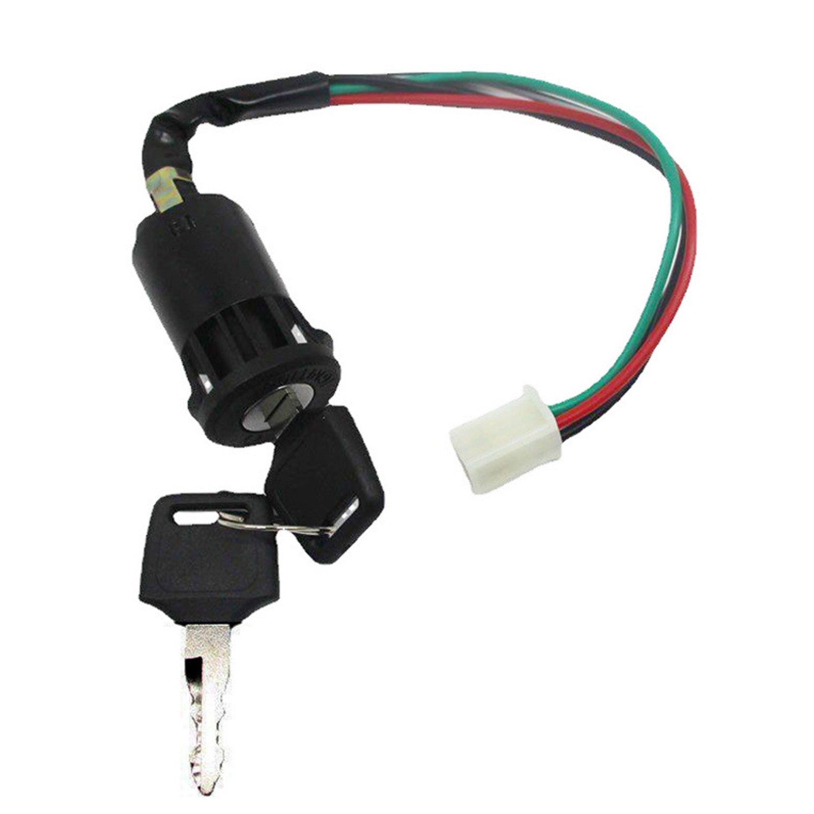 4 Wire Ignition Key Barrel Switch Suitable For 50cc 150cc PIT Quad 4 Wire Ignition Key Barrel Switch Suitable For 50cc 150cc PIT Quad
