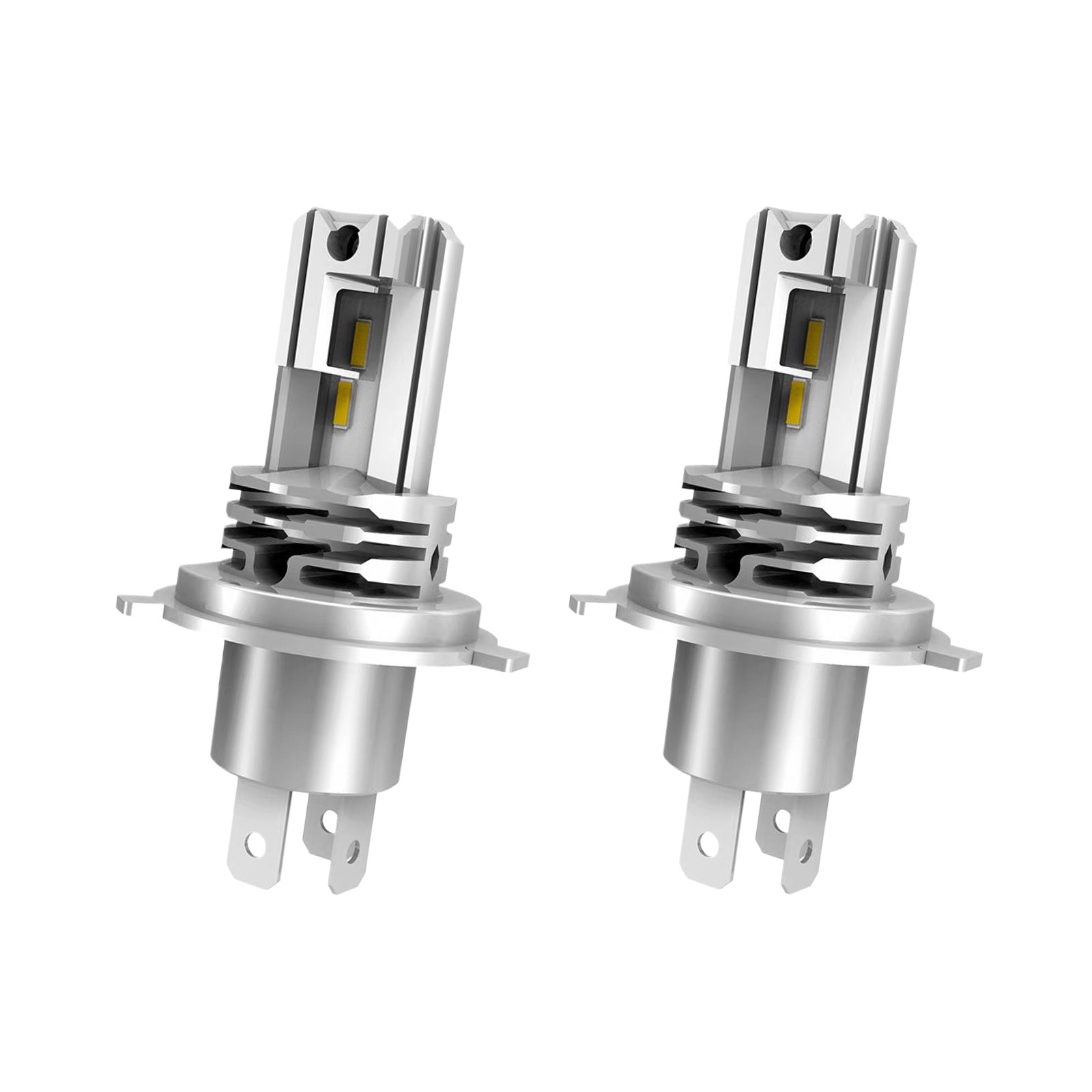 H4 LED Headlight Bulbs Kit 6000K High & Low Beam Replacement – Maxcool ...