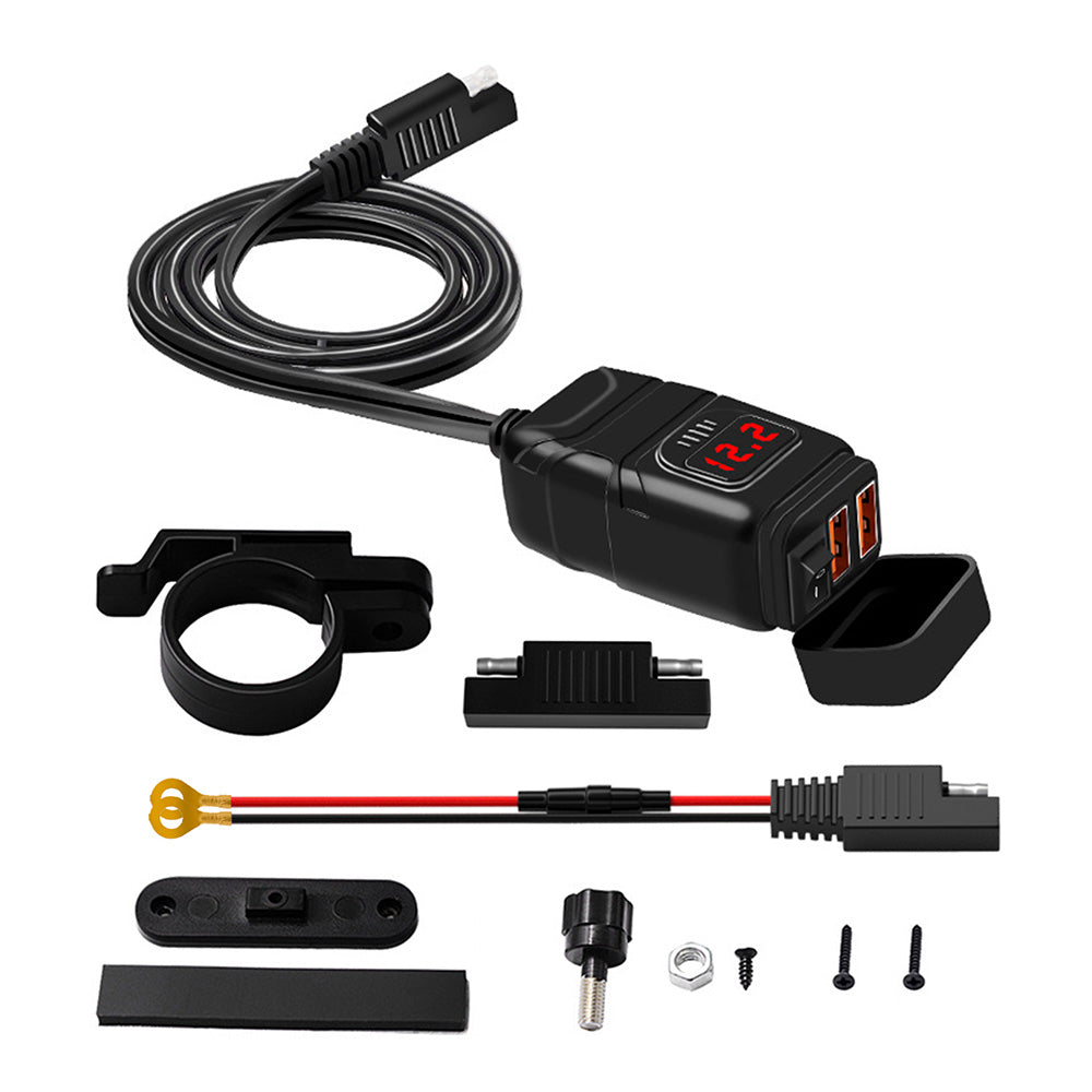 Dual USB Motorcycle Charger Suitable For Motorcycles – Maxcool Auto Parts