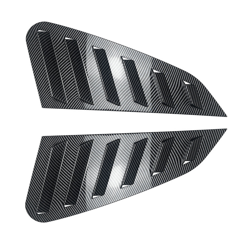 Subaru WRX 2011–2014 Carbon Fiber Rear Quarter Window Louvers – Maxcool ...