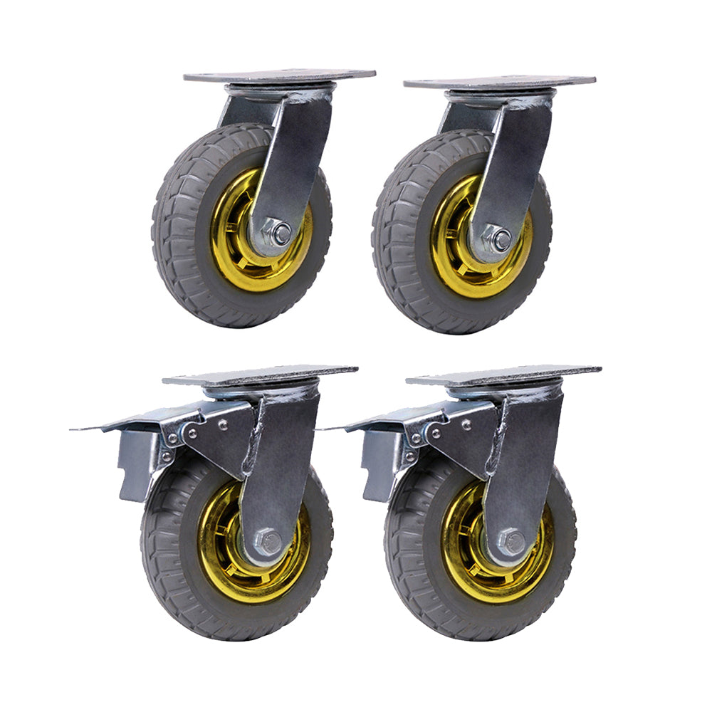 6in Heavy Duty Swivel Caster Wheels 1000KG Suitable For Universal ...