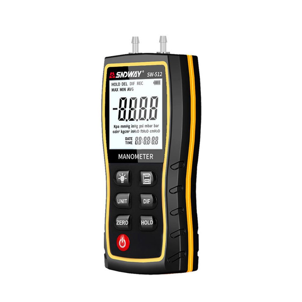 Digital Differential Manometer Air Pressure Meter 0-103.42kPa – Maxcool ...