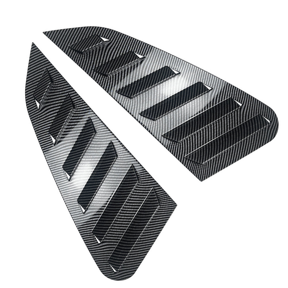 Subaru WRX 2011–2014 Carbon Fiber Rear Quarter Window Louvers – Maxcool ...
