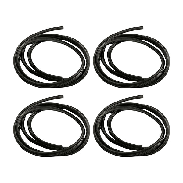4x Front & Rear Door Rubber Seals Suitable For Holden Commodore VN VP ...