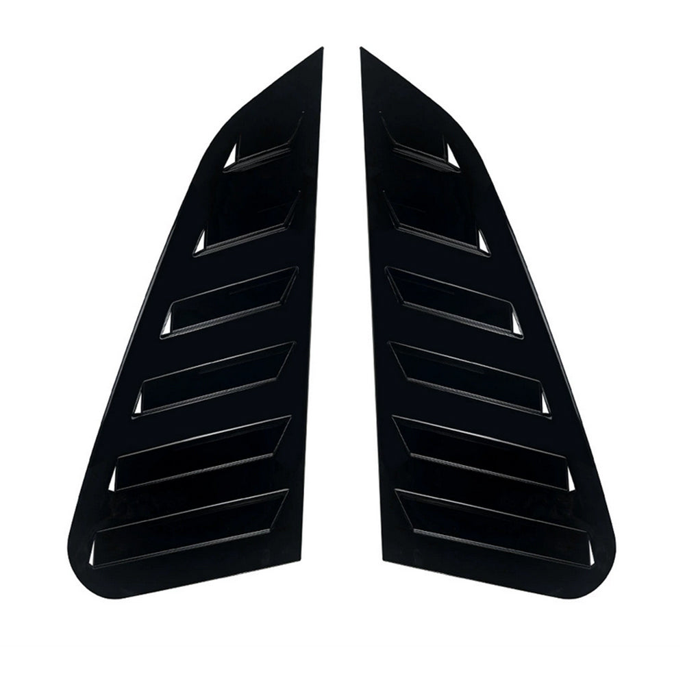 Rear Quarter Window Louvers for Subaru WRX Impreza 2.5L Sedan 2011–2014 ...