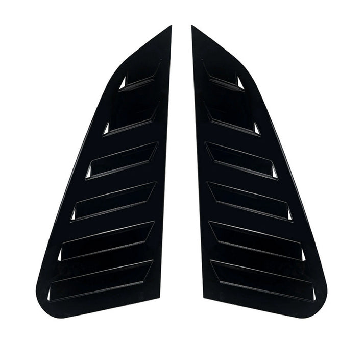Rear Quarter Window Louvers for Subaru WRX Impreza 2.5L Sedan 2011–2014 ...