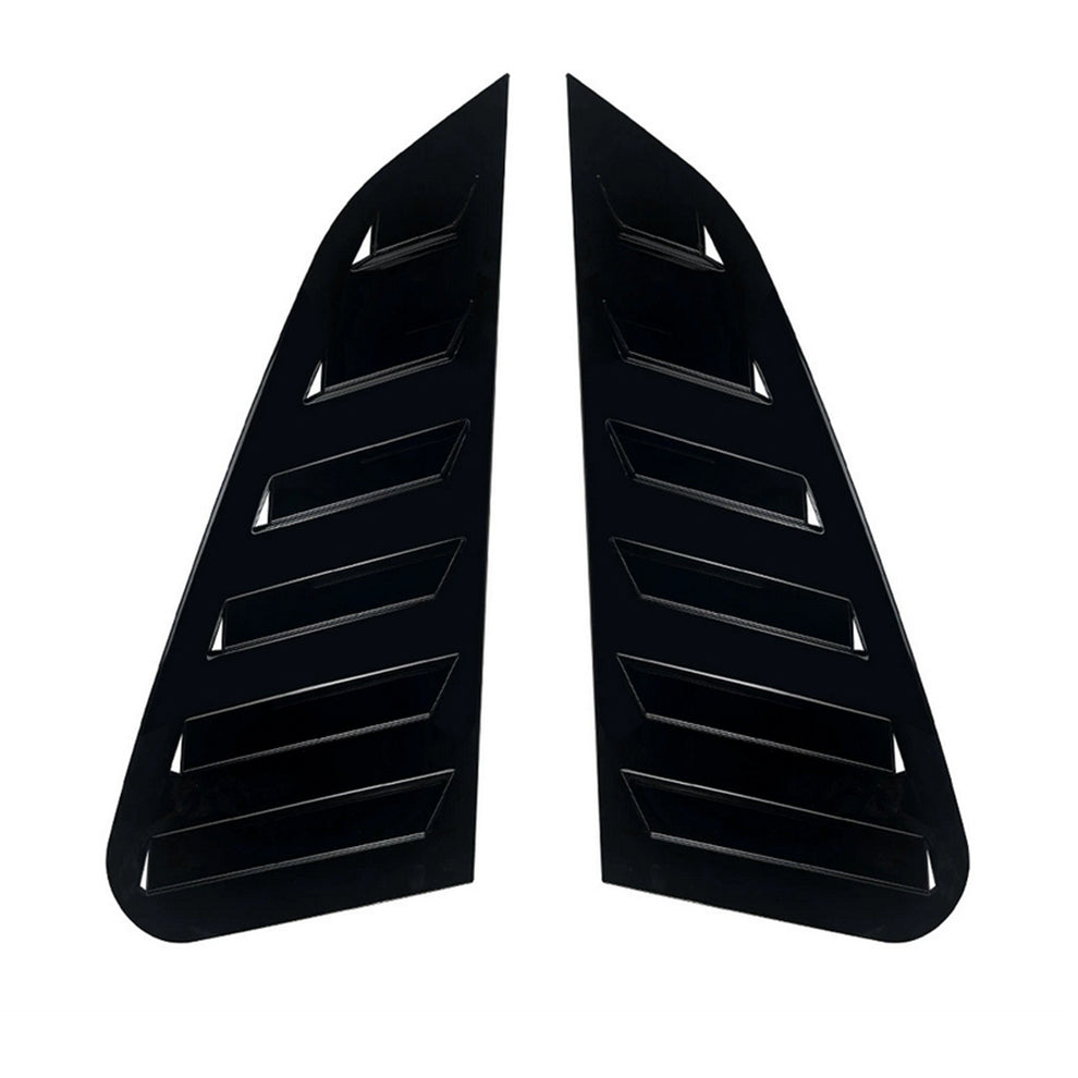 Rear Quarter Window Louvers for Subaru WRX Impreza 2.5L Sedan 2011–2014 ...